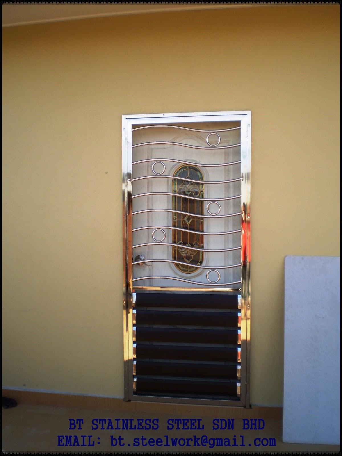 BT STAINLESS STEEL SDN BHD: BT STEEL WORK: CONTOH - CONTOH GRILL PINTU ...