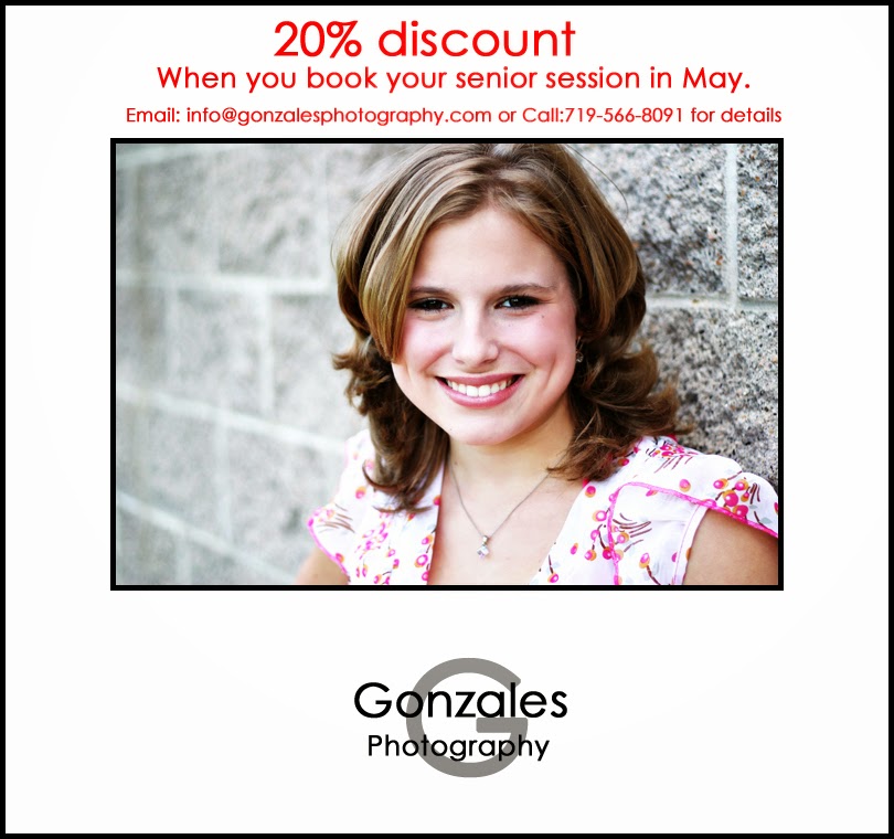 Wedding and Portrait Photography: Senior packages and discount