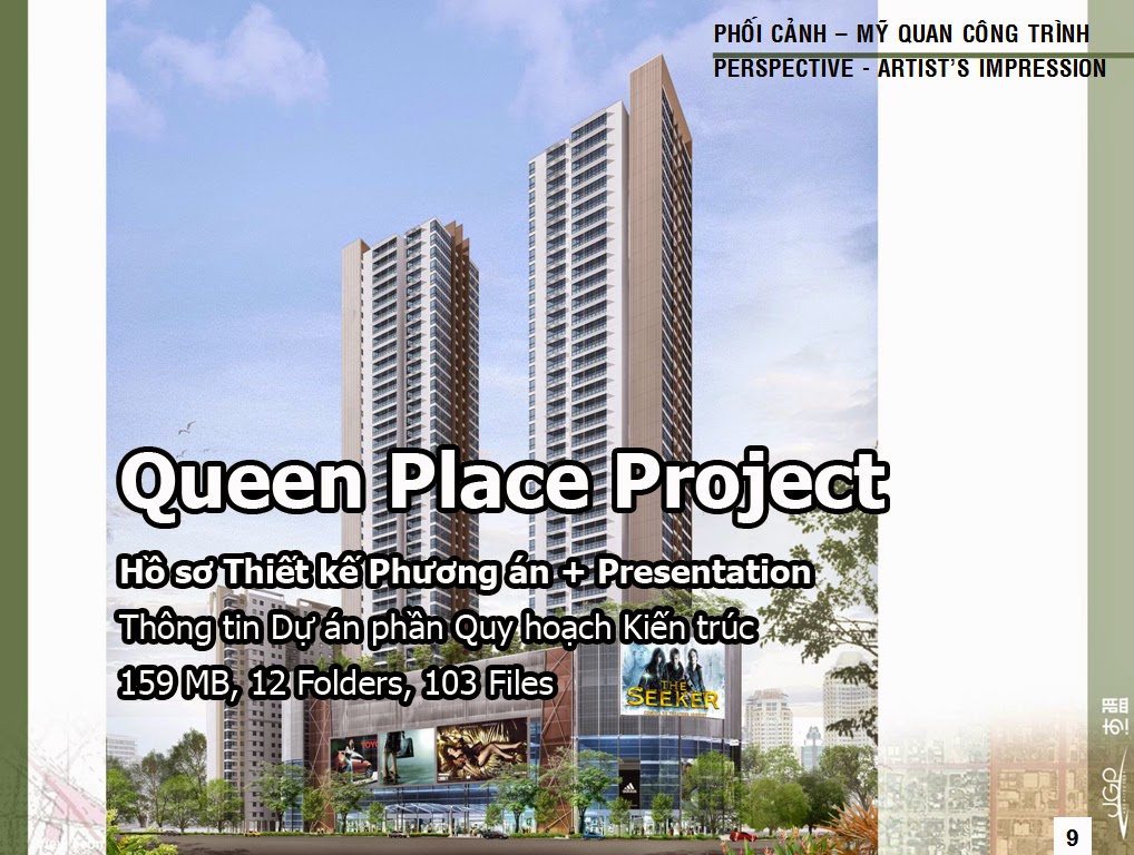 Thư viện Đồ họa Kiến trúc - ArchLib: Queen Place Project - Hồ sơ Thiết ...