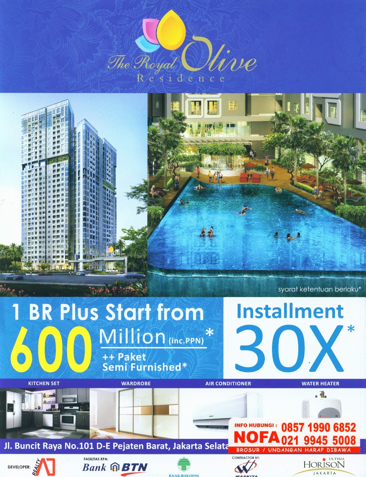 apartemen the royal olive residence