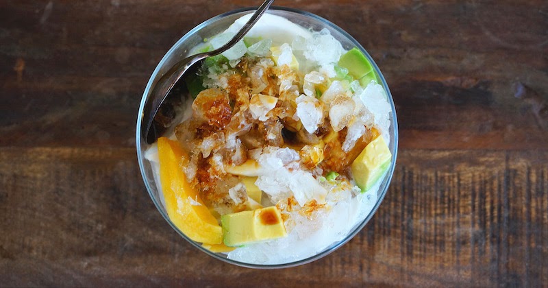 Es Teler (Shaved Ice With Fruits)