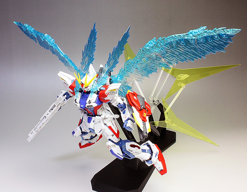 GUNDAM GUY: MG 1/100 Star Build Strike Gundam Plavsky Wing - Painted Build