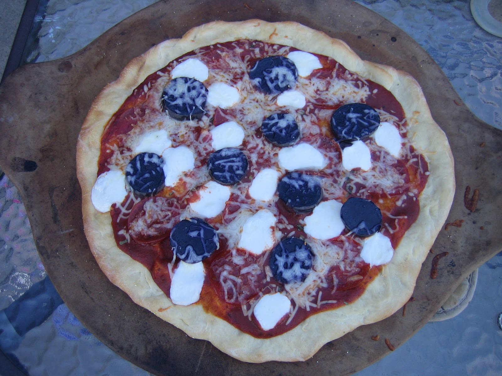 Red, White, & Blue Pizzas ~ Edesia's Notebook