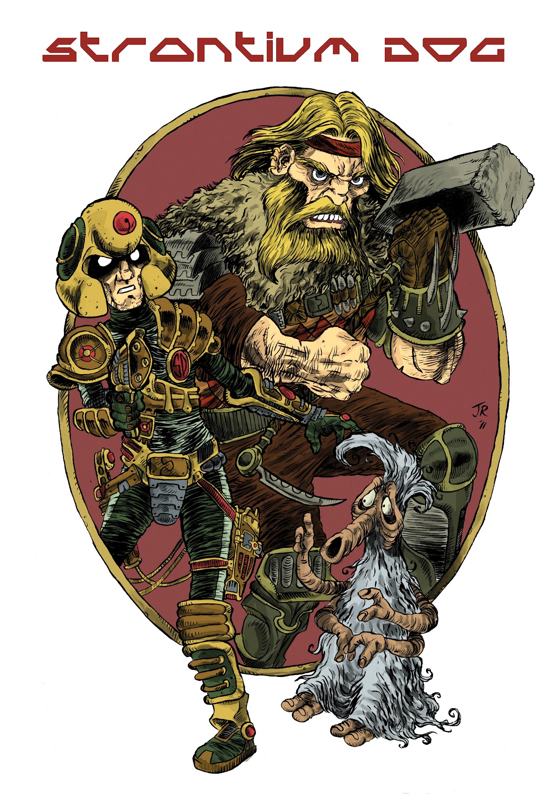 The Quaequam Blog: STRONTIUM DOG! Jake Rowlinson
