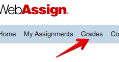 Finite Math Online: Checking your grade in WebAssign