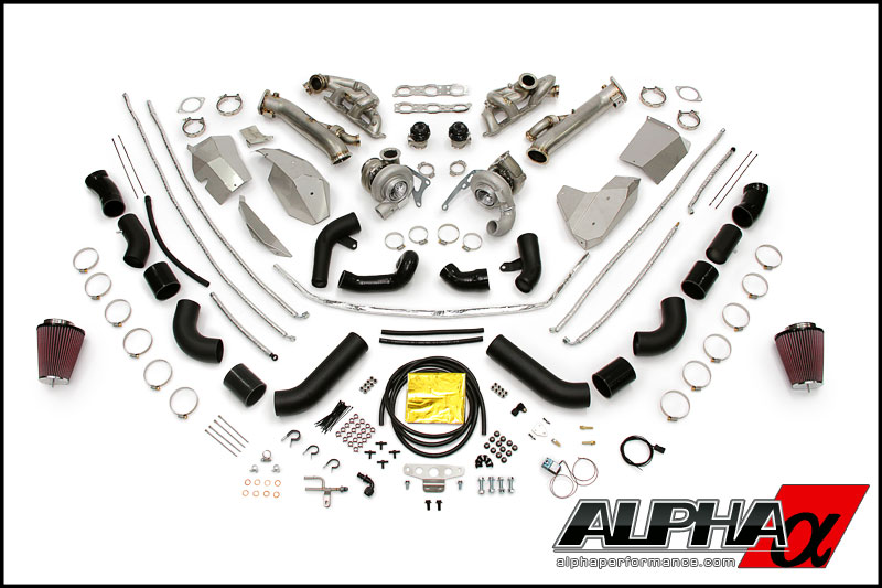 AMS Alpha 10 and Alpha 12 Turbo Kits - 2009gtr.com