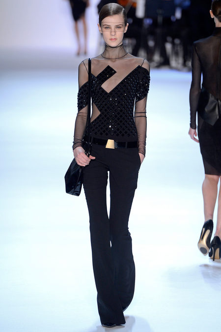 ELITE MODEL MANAGEMENT TORONTO : PARIS FASHION WEEK - KAYLEY RUNWAY SHOTS