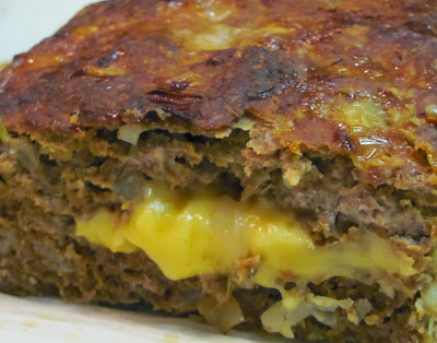 Smoked Gouda Stuffed Meatloaf