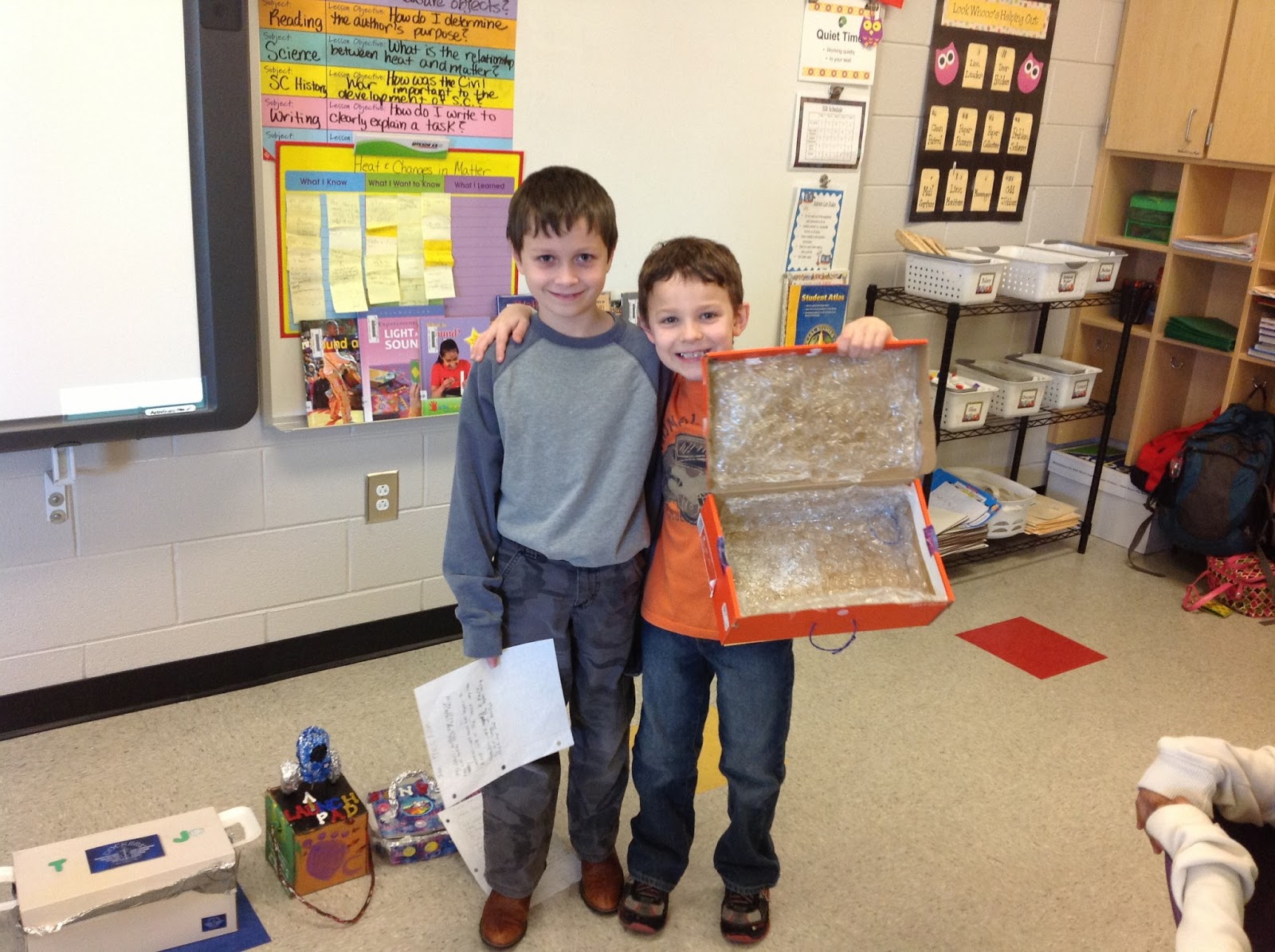 Education Electrification: Heat and Changes in Matter Lunch Box Project