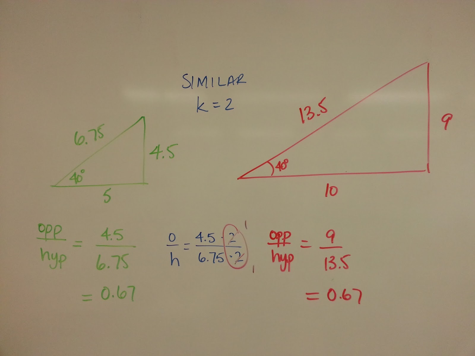 M^3 (Making Math Meaningful): MPM2D - Day 22: Trig