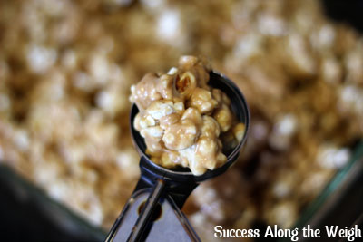 Success Along the Weigh: Brown Butter Speculoos Mini Popcorn Balls