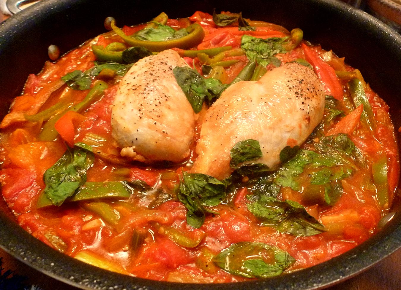 Living the life in Saint-Aignan: Poulet à la créole