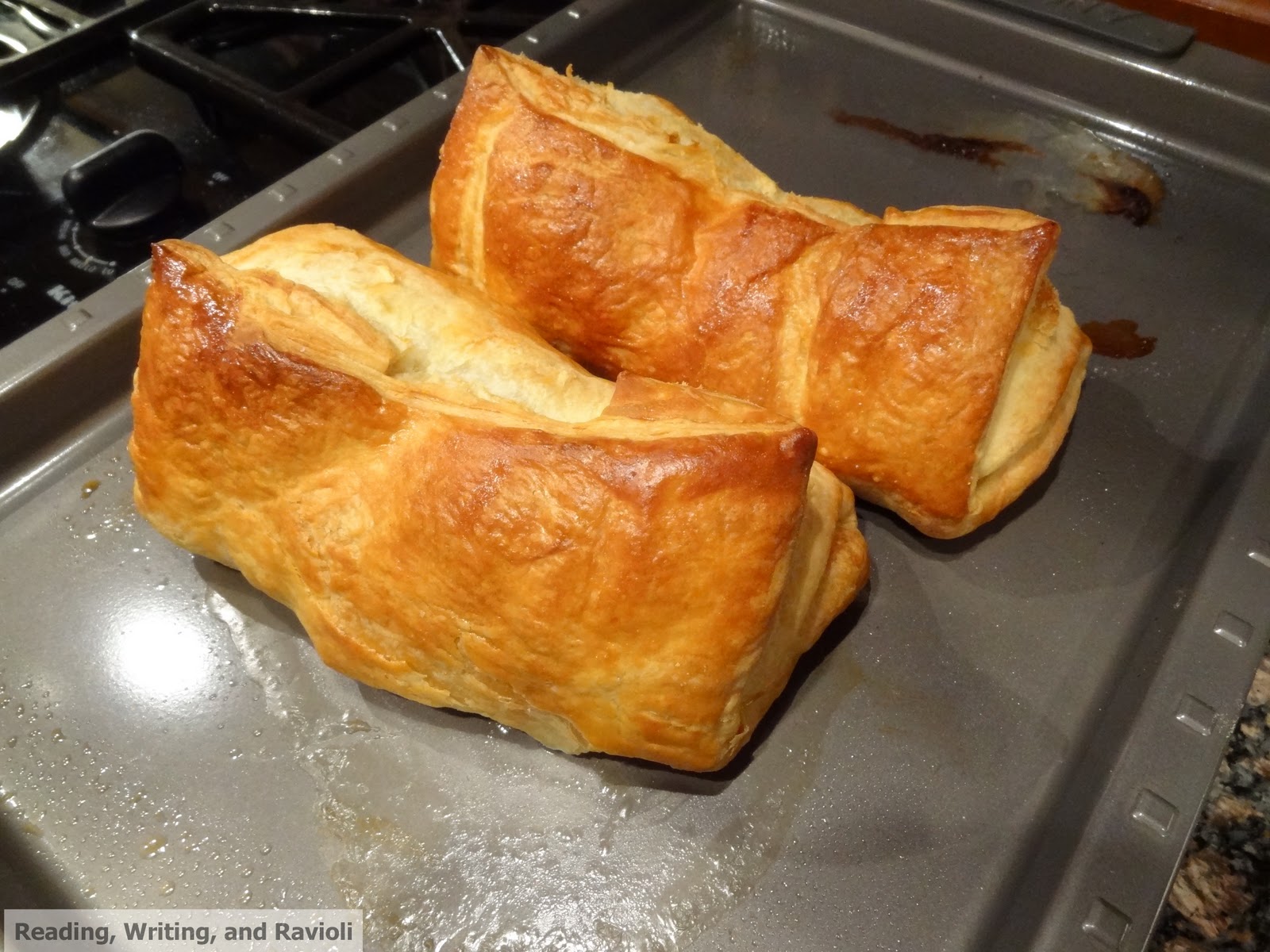 Reading, Writing, and Ravioli: Recipe: Puff Pastry-Wrapped Chicken with ...