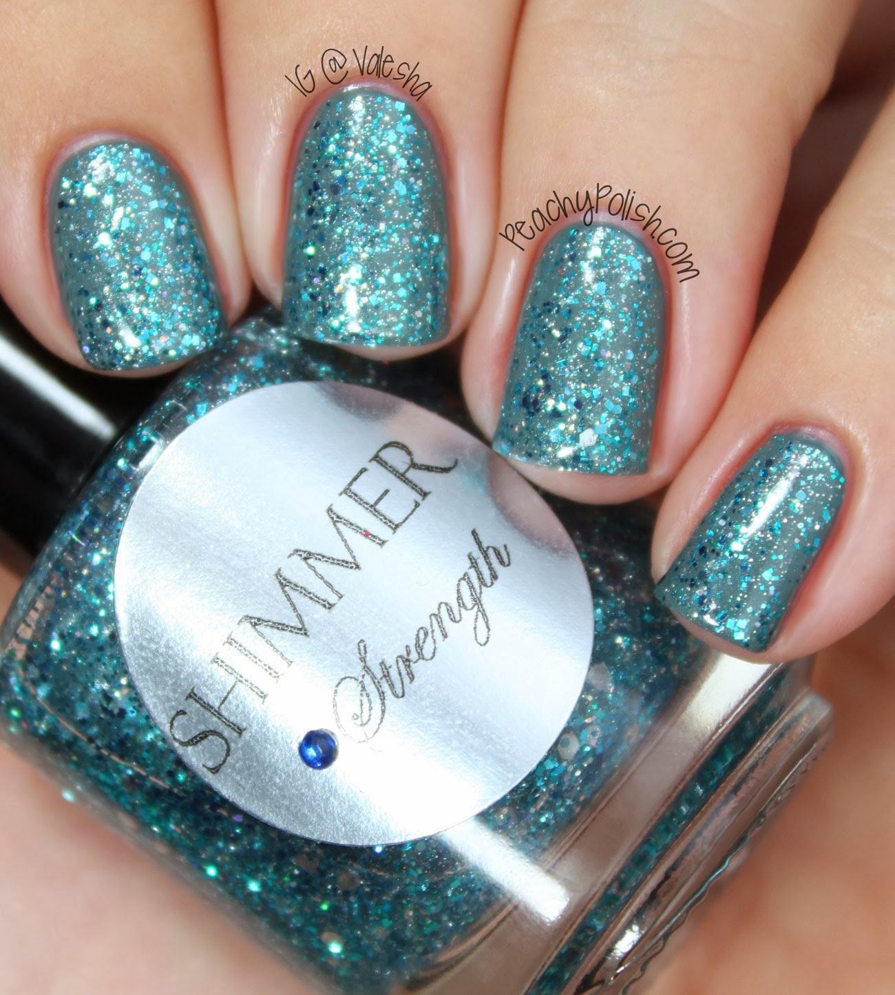 Shimmer Polish: Strength (PCOS Charity)