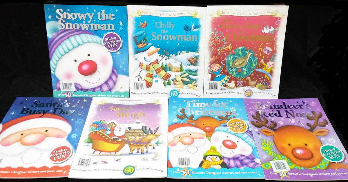 Kid Books Blog: 713.Christmas Sticker & Activity Book