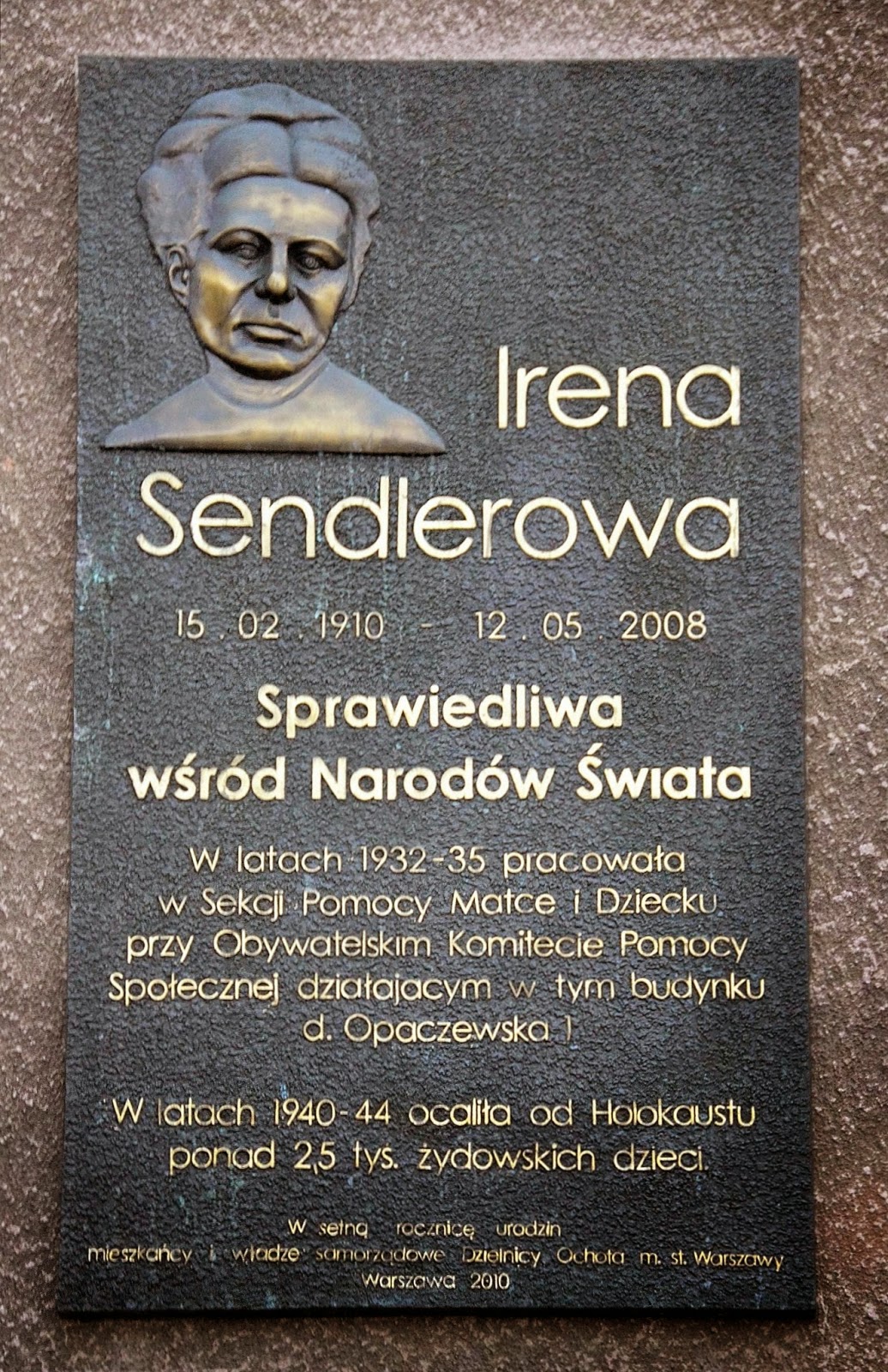 Warszawy historia ukryta: Irena Sendlerowa