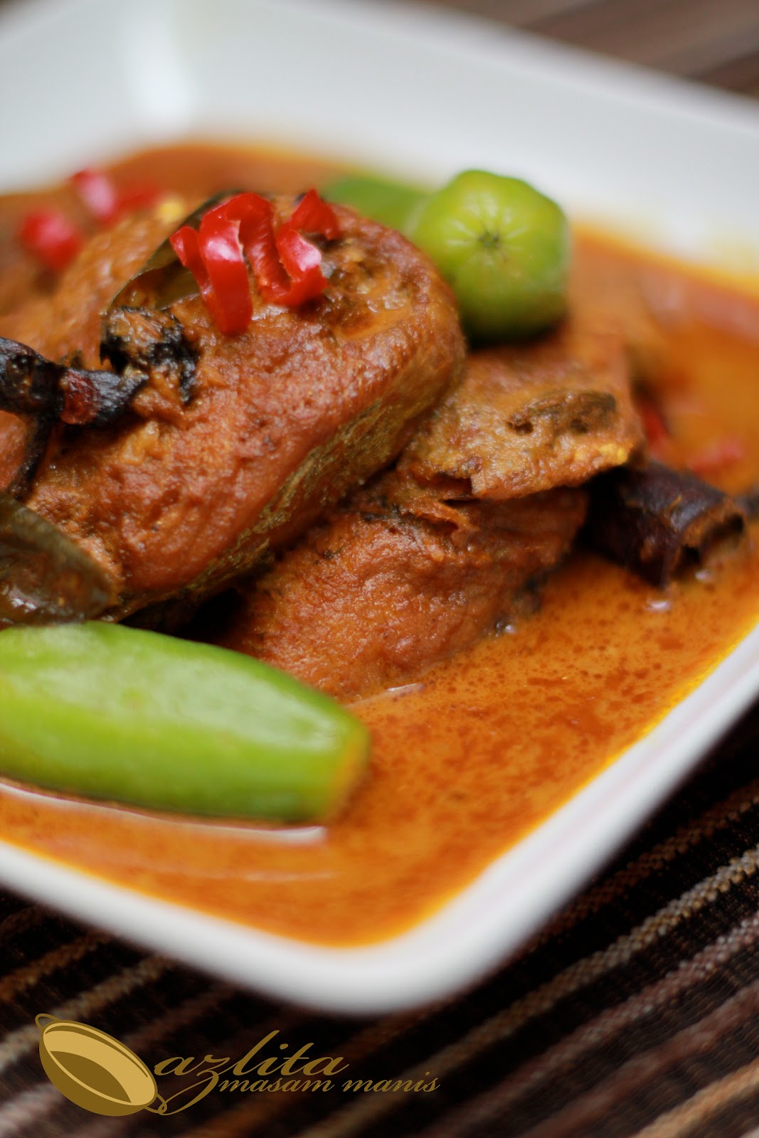 KARI IKAN BELIMBING BULUH - masam manis