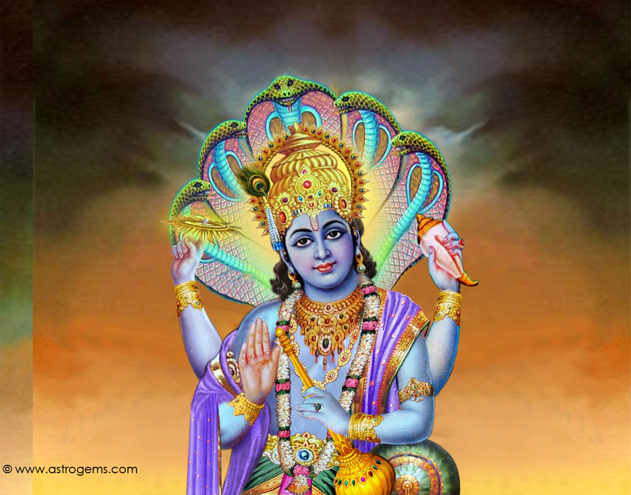 HINDU LORDS: LORD VISHNU