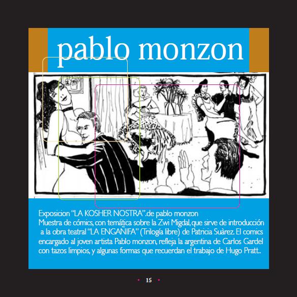 Pablo Monzón: La agenda del Espacio Simón Patiño de mayo de 2011