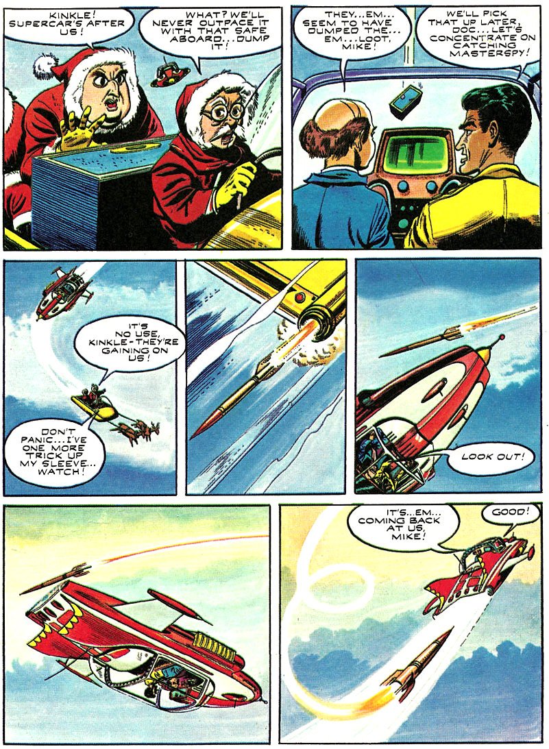 CRIVENS! COMICS & STUFF!: SUPERCAR ADVENTURE FROM TV COMIC ANNUAL 1965 ...