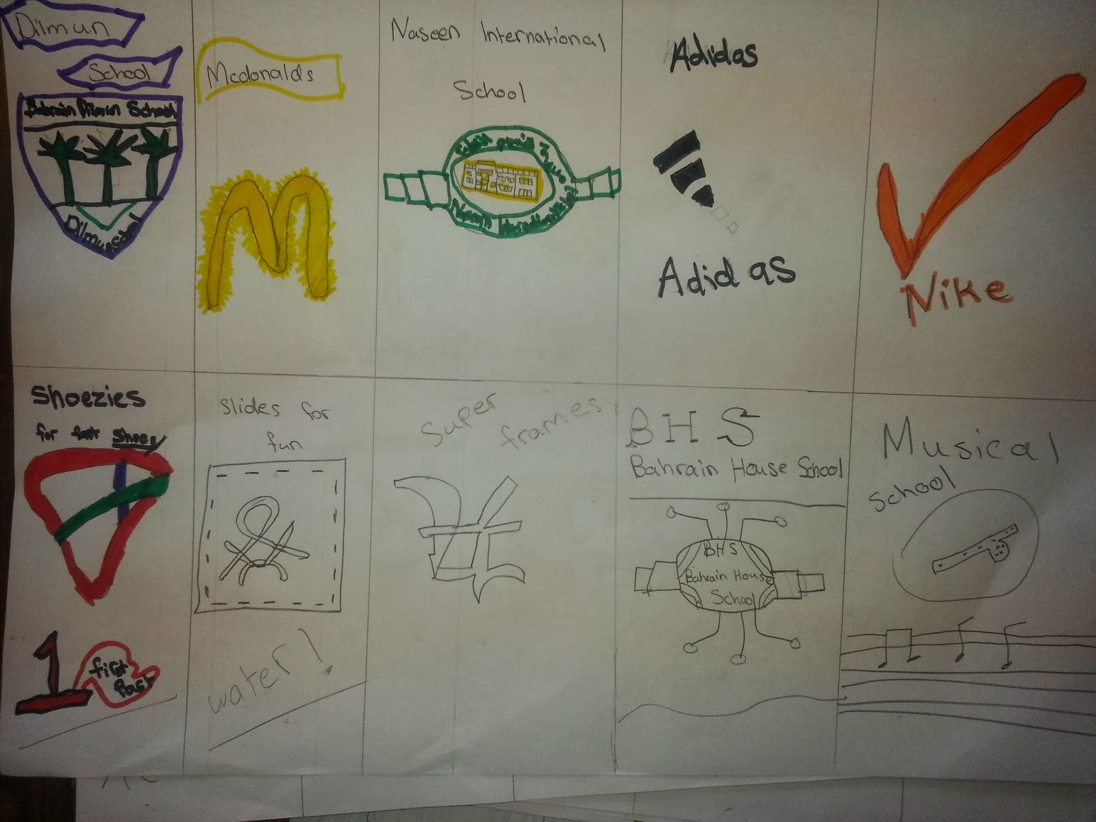 Mrs.Berenice's Art Room: GRADE 6 - Logo Designing