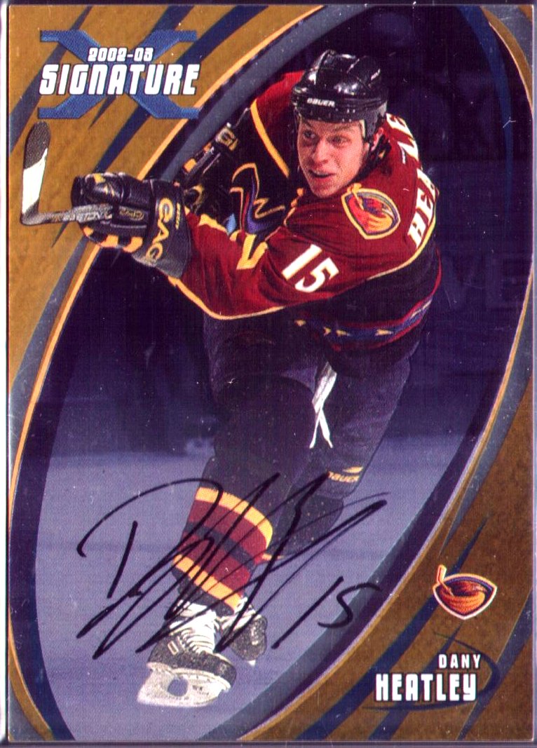 Wax Stain Rookie: Dany Heatley Auto