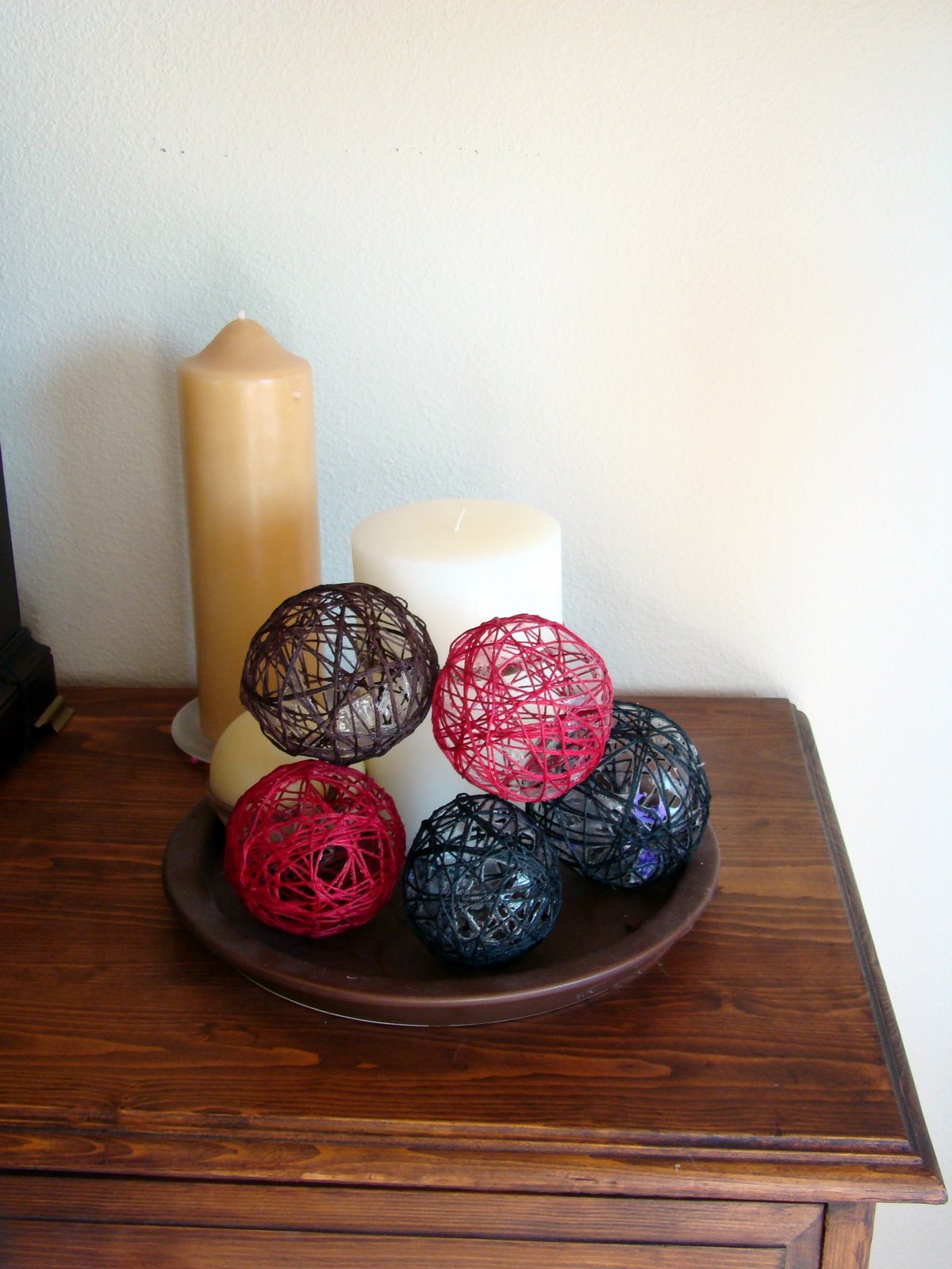 Cup of Tea and a Slice of Cake aka UKMUMINUSA: Decorative String Balls