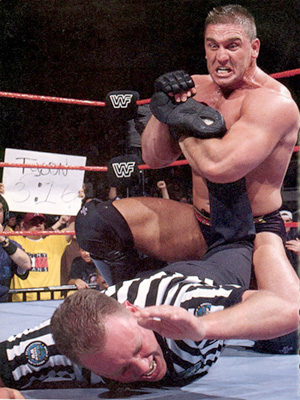 Sports Players: Kurt Angle Ankle lock