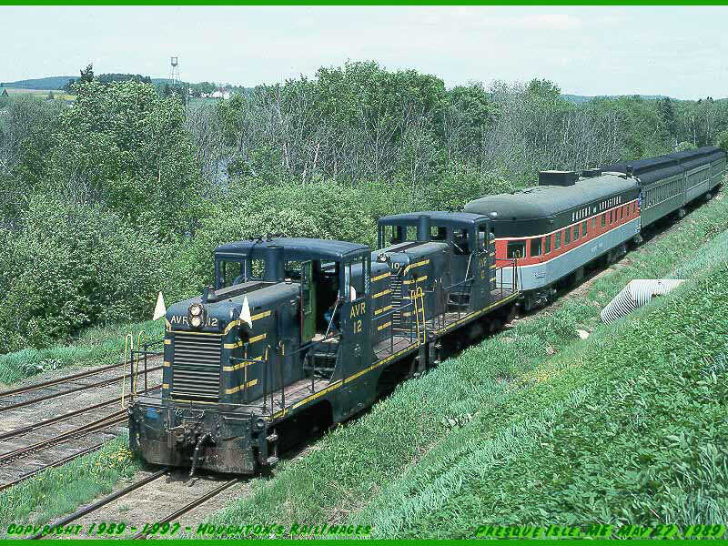 LARRY'S RAMBLE: Aroostook Valley Railroad