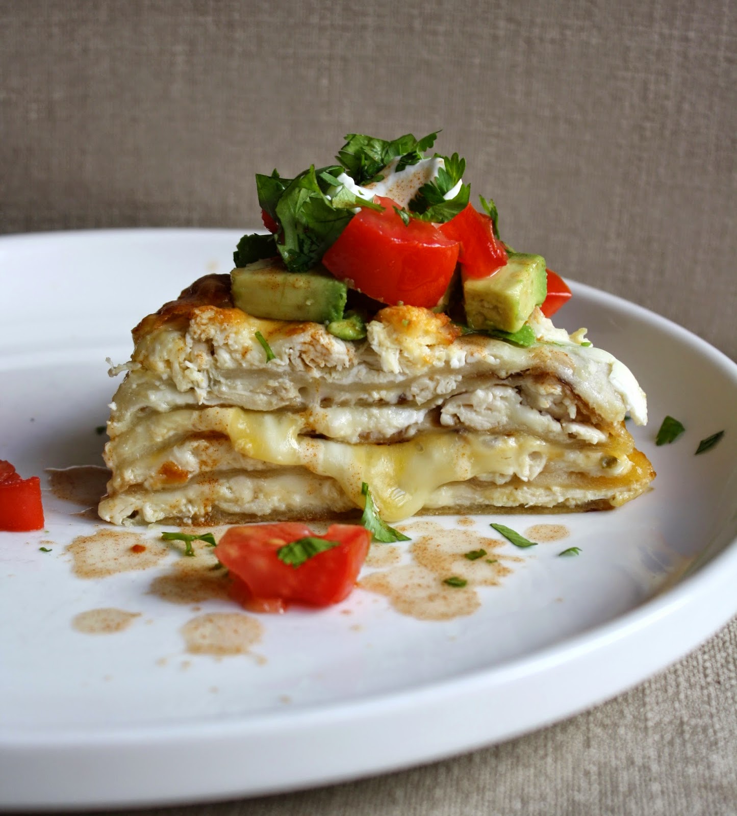 what's for dinner?: chicken tortilla stack... 45 minuites