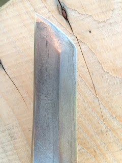 Kampman knives: warabite-tō Ainu/Emishi sword