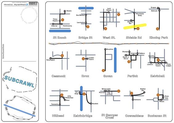 A Hauf Stop : Subcrawl Maps