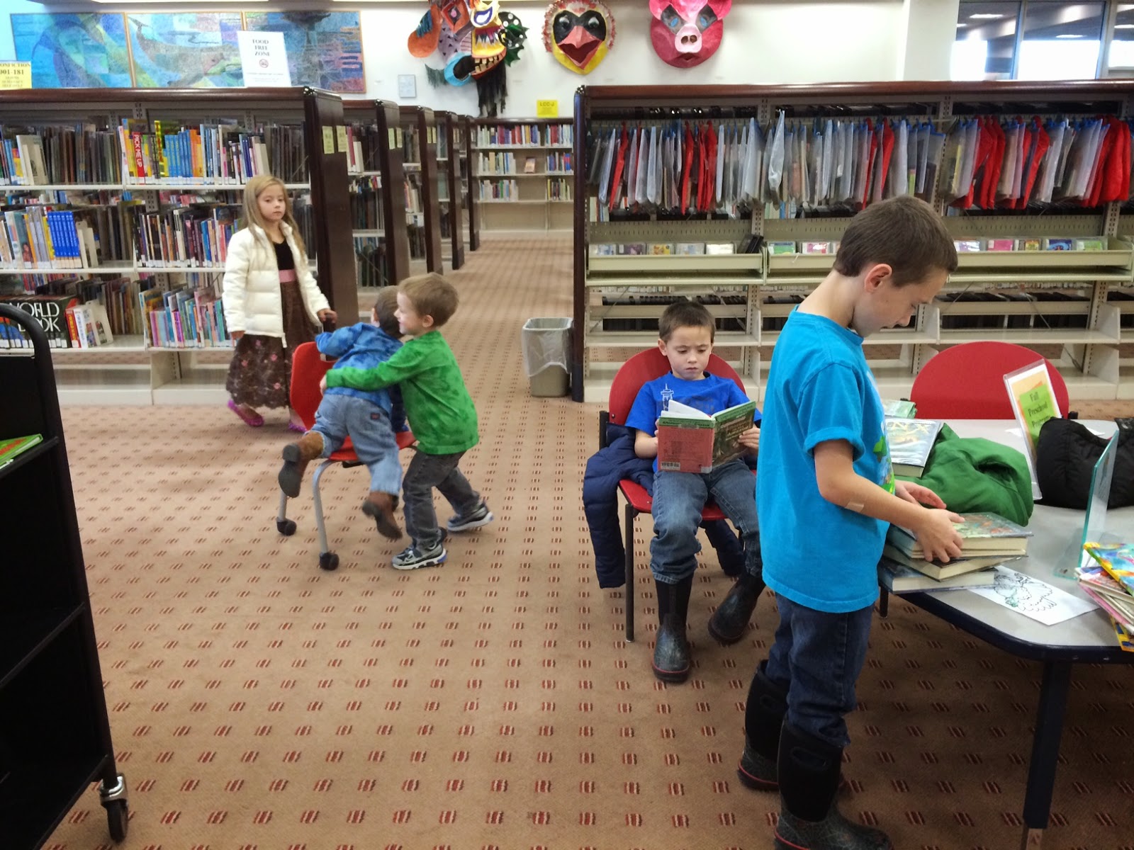 The Fearsomely Fantastic FIVE!: Library Preschool Story Time