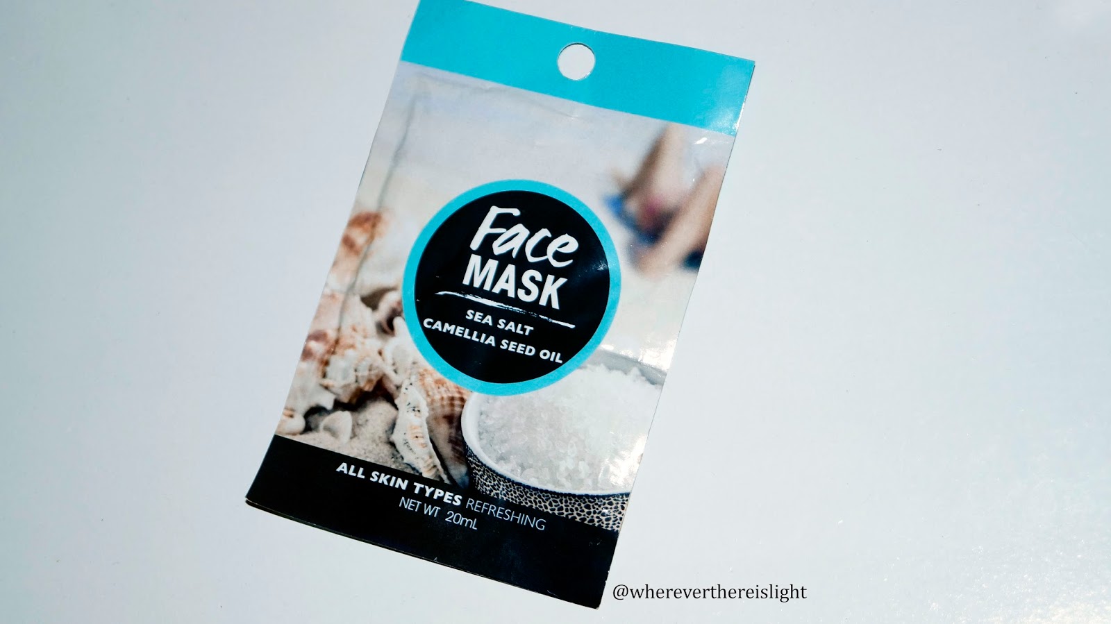 Face Mask Sea Salt & Camellia Seed Oil Face Mask Review - Wherever ...