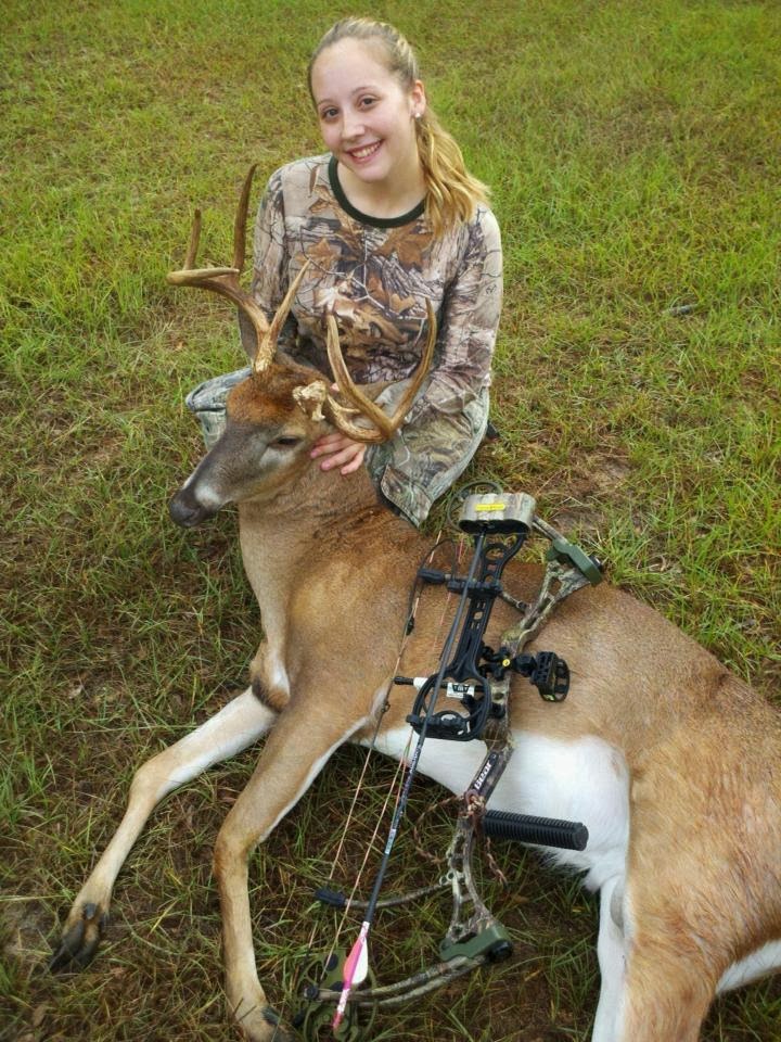 Marian's Hunting Stories, etc., etc., etc...: First Deer With A Bow