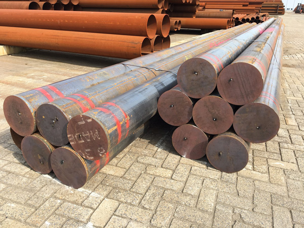 Stalen buispalen i.p.v. prefab betonnen heipalen wegens leveringsproblemen