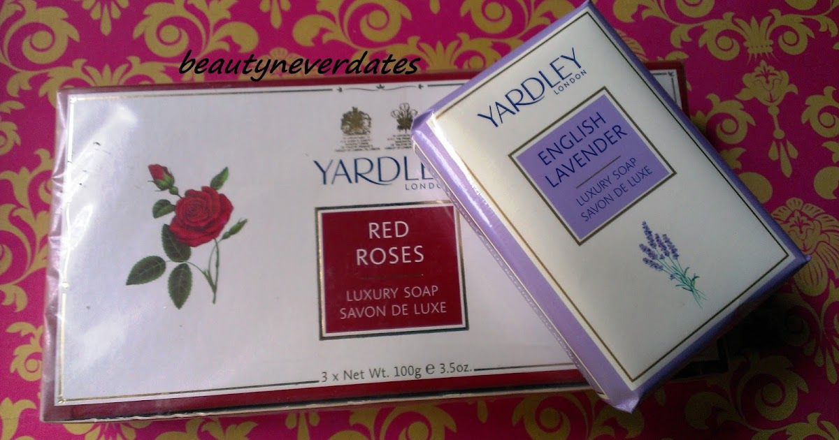 Beauty Never Dates : Yardley London - Luxury Soap review - RED ROSE AND ...