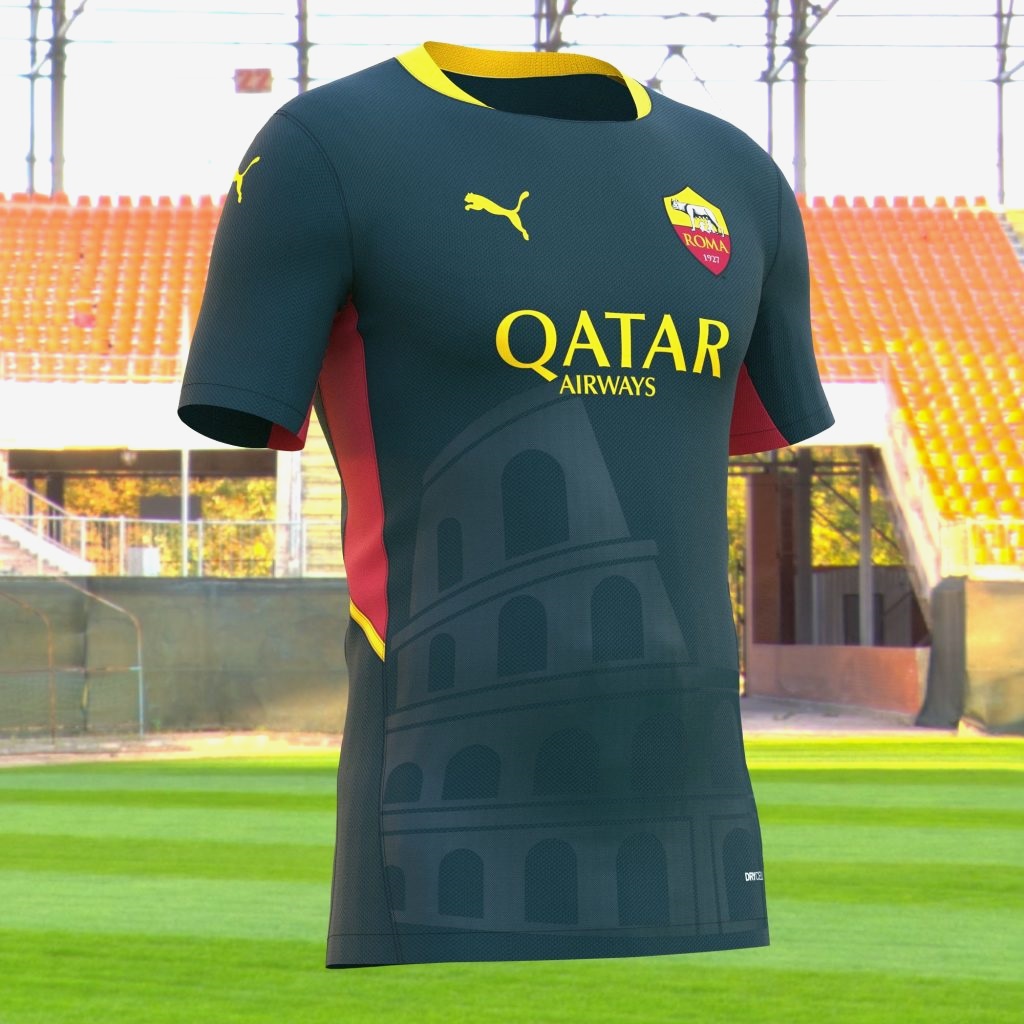 Best Of - Adidas, Kappa, Puma & More Roma 21-22 Concept Kits - Footy ...