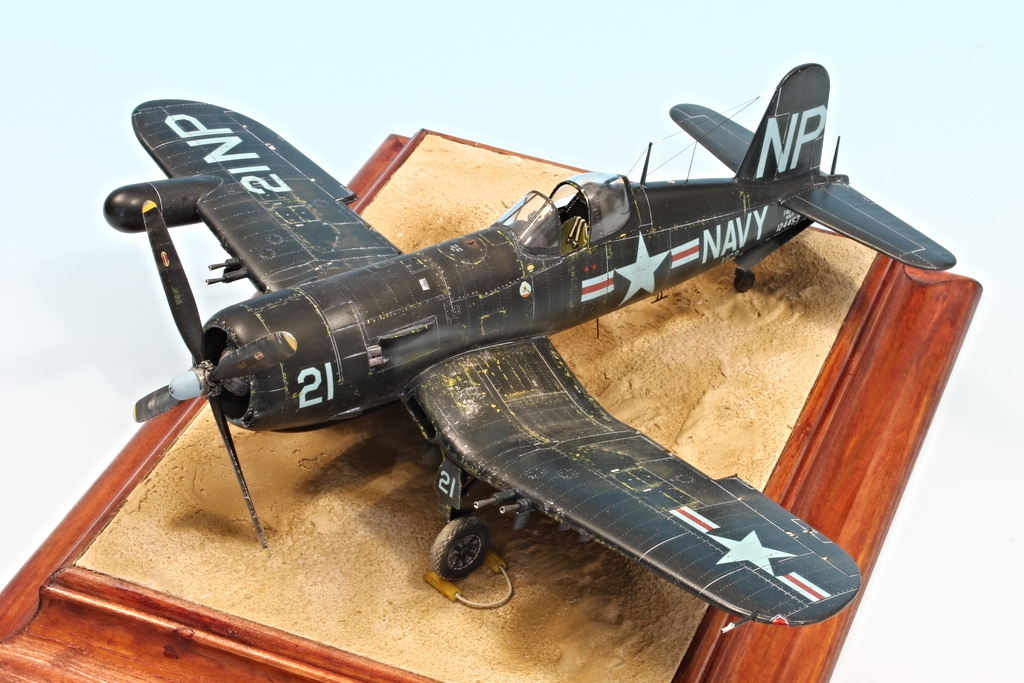 Istvan Michalko's scale models: Chance Vought F4U-5N Corsair in Korea ...