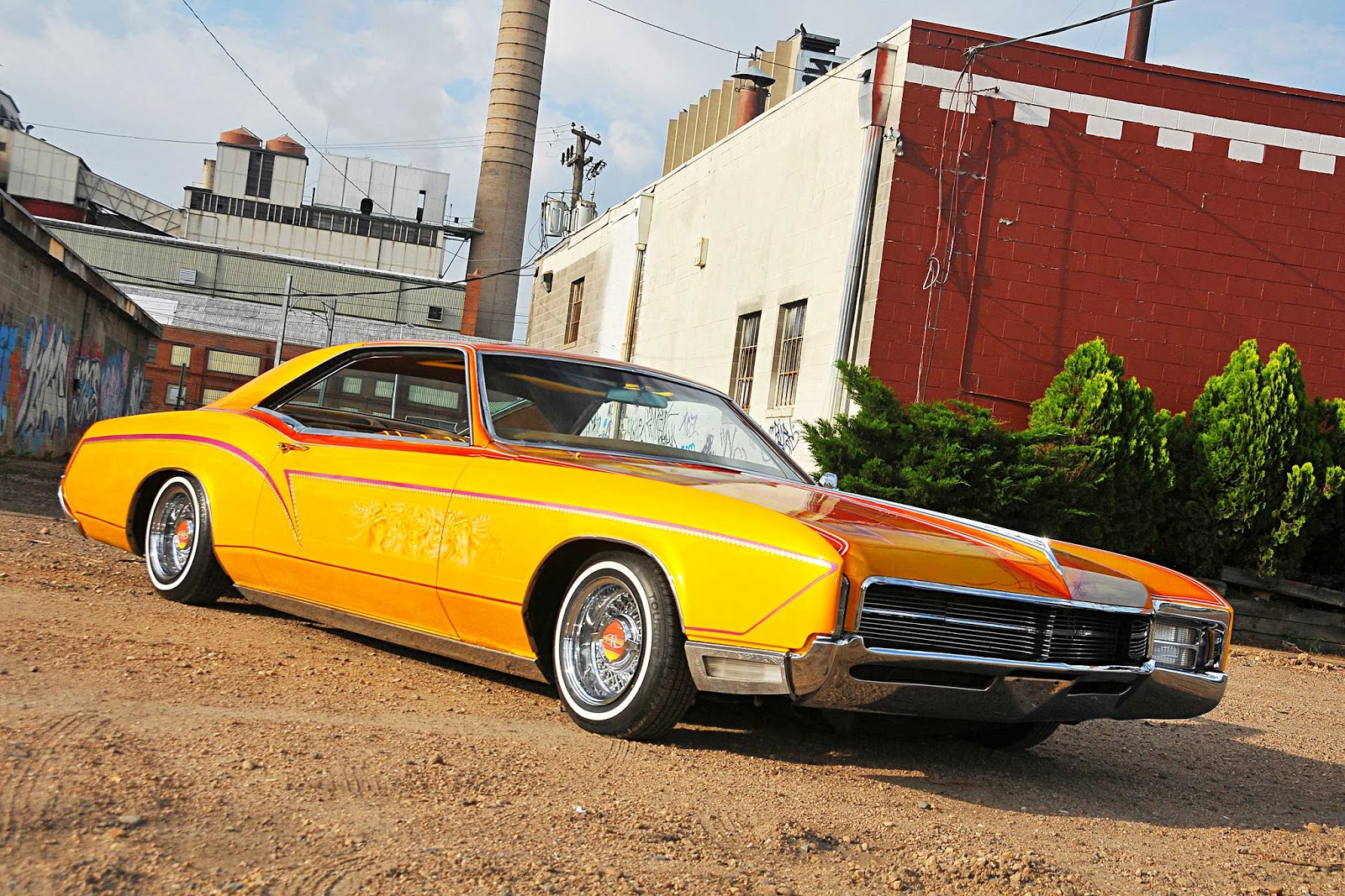 BIKERS/KUSTOM/MEETING/MUSIC....: préparation LOWRIDER: 1967 Buick ...