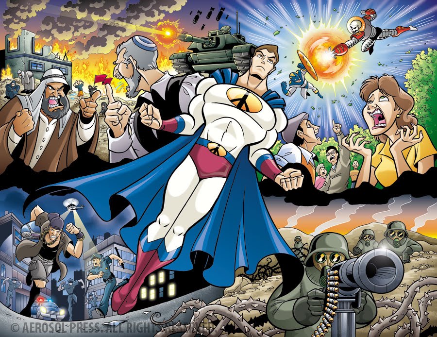 The Art of Mariana Moreno: Peace Man!