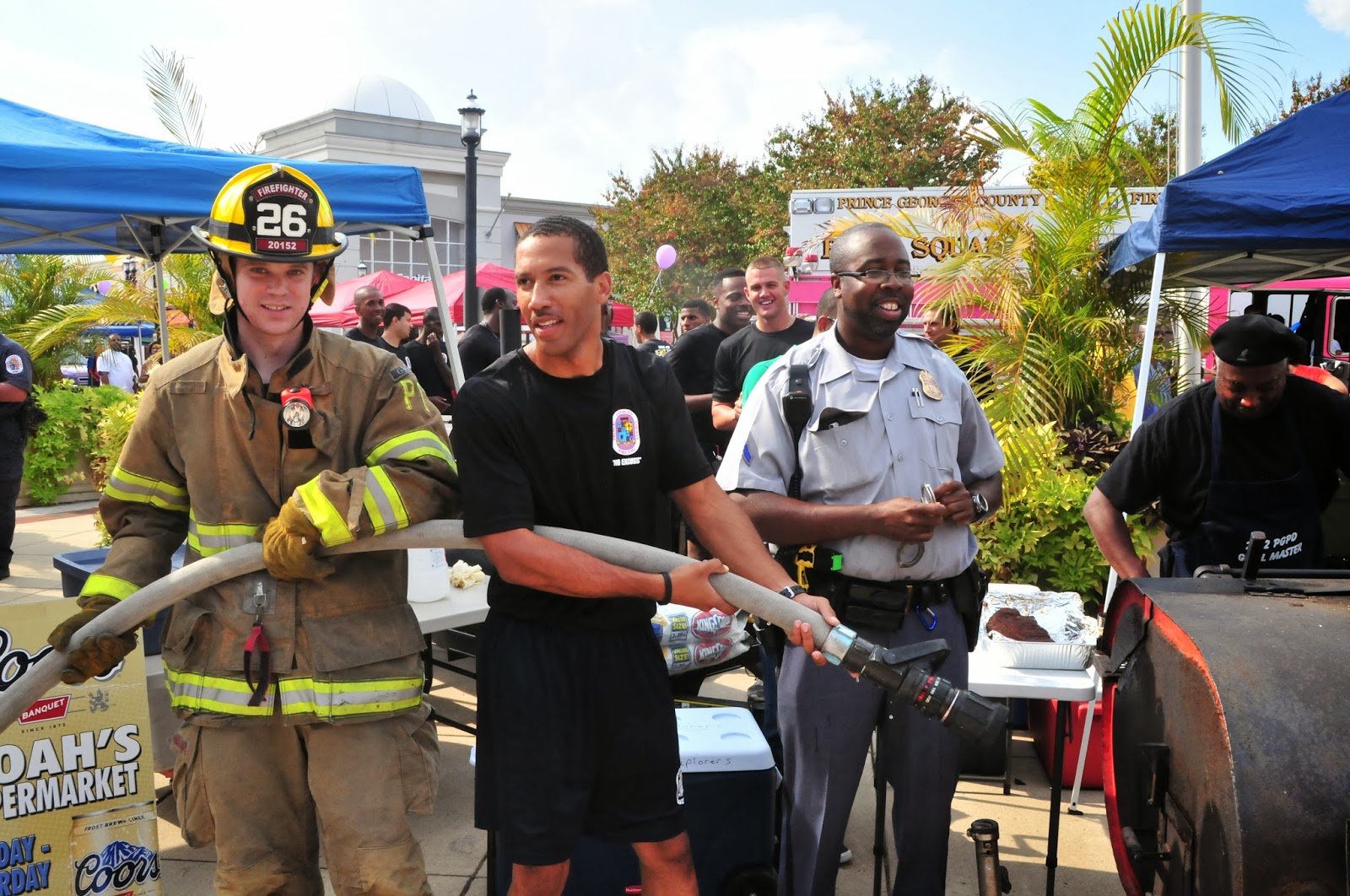 TEAM PGFD and their BBQ Ribs are Voted Best in County Public Safety ...