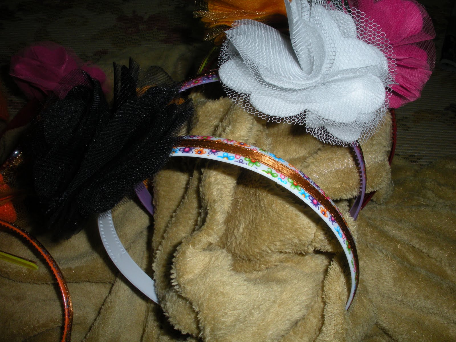 EZA COLLECTION n CRAFT: Kids Scaf...Skaf Rambut Bunga