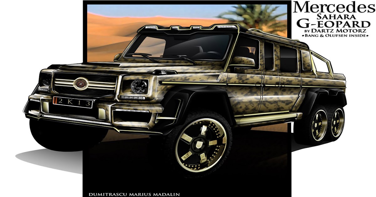 Mercedes Benz G63 AMG 6 × 6: An impressive $ 500,000 (Truck) - Cars Review