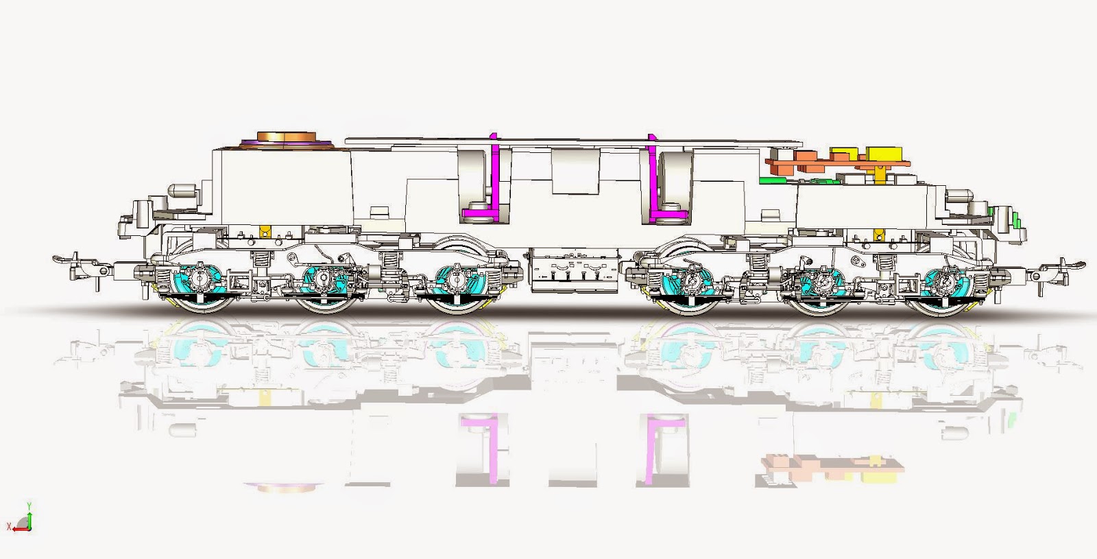 Loco-Revue: Jouef dévoile aussi l'étude de sa CC 7100