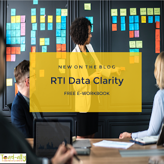 Toad-ally Exceptional Learners: freebie