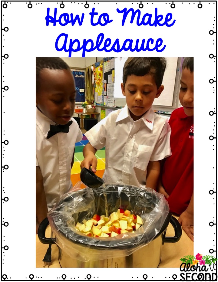 Aloha to Second: How to Writing with Applesauce