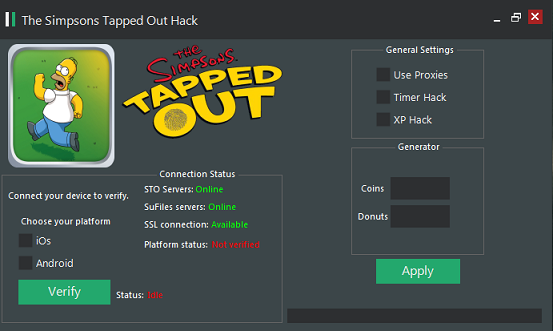 Android game cheats: The simpsons tapped out cheats