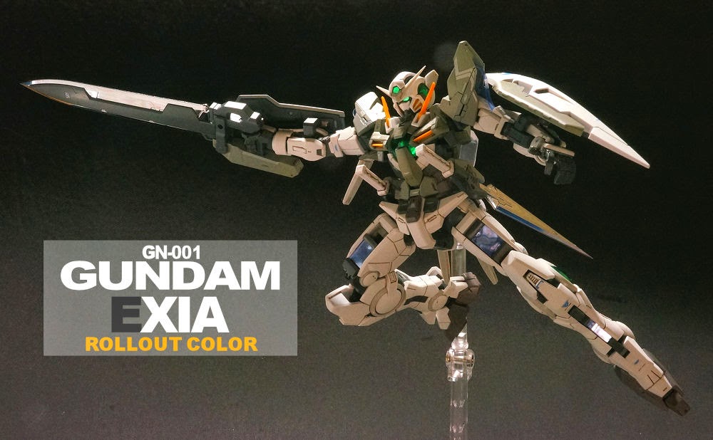 Painted Build: RG 1/144 Gundam Exia "Rollout Colors"