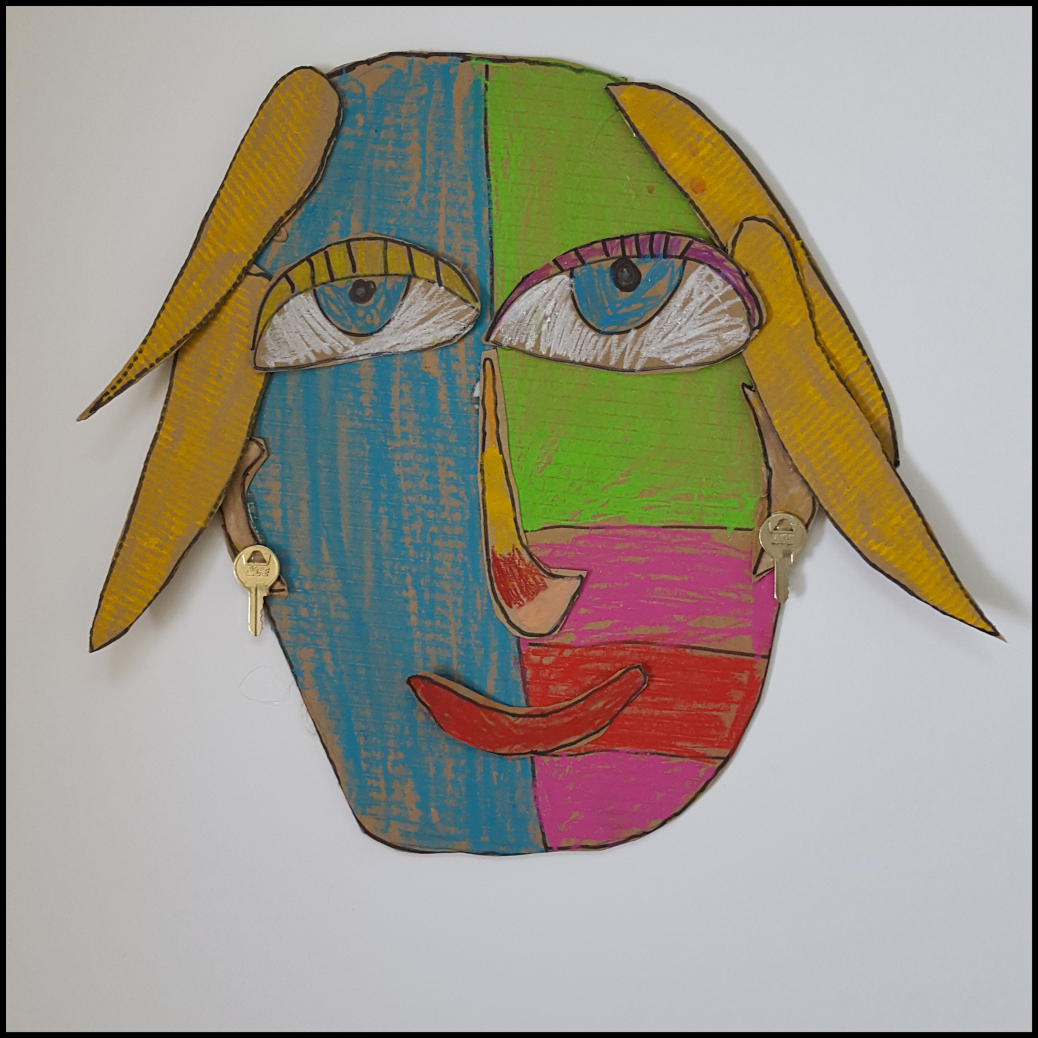 MaryMaking Abstract Cardboard Masks MaryMaking Abstract Cardboard Masks